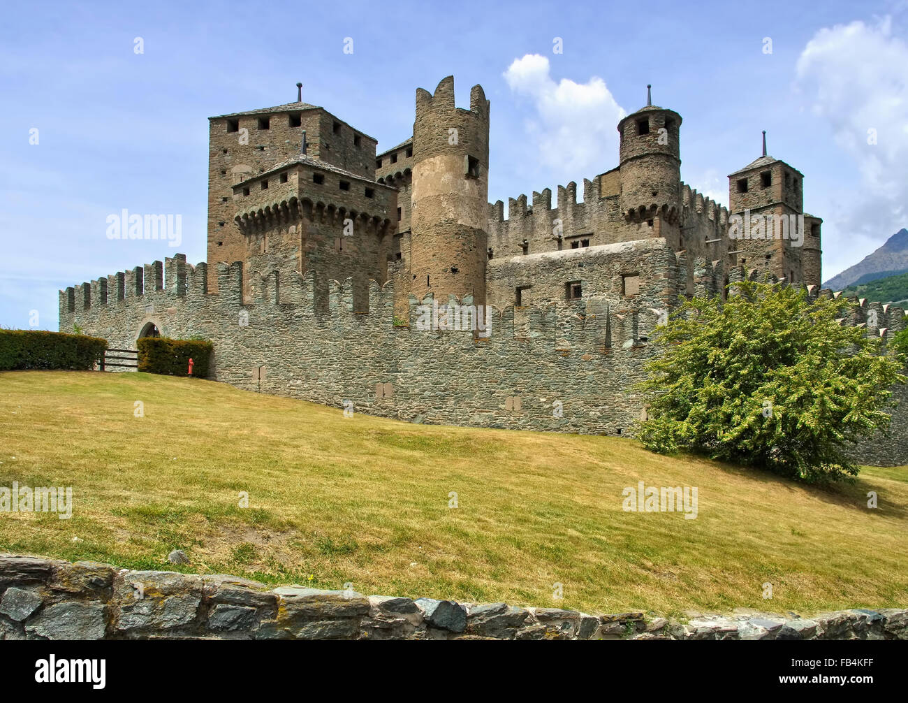 Castello fenis hi-res stock photography and images - Alamy