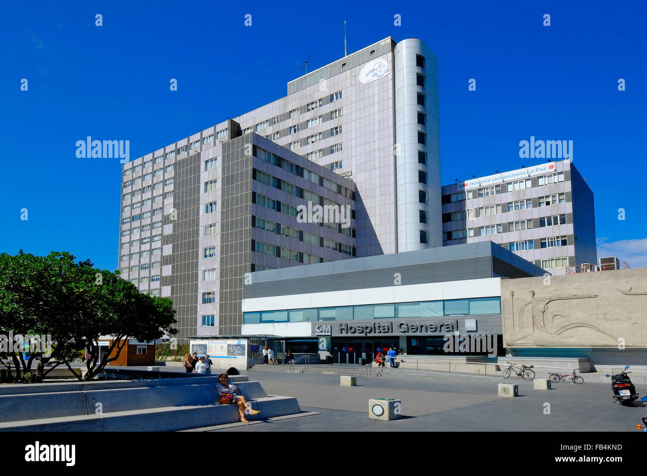 Hospital General Madrid Spain Universitario La Paz Stock Photo - Alamy