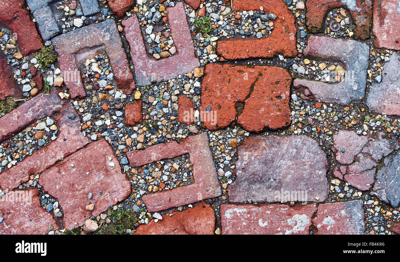 Brick gravel path hi-res stock photography and images - Alamy