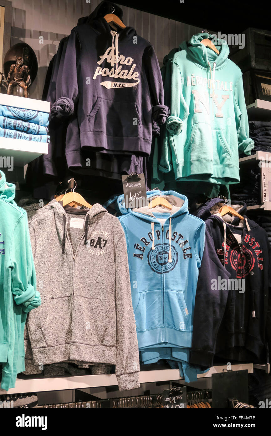 Aeropostale Store in Manhattan Mall on Avenue of the Americas, NYC ...