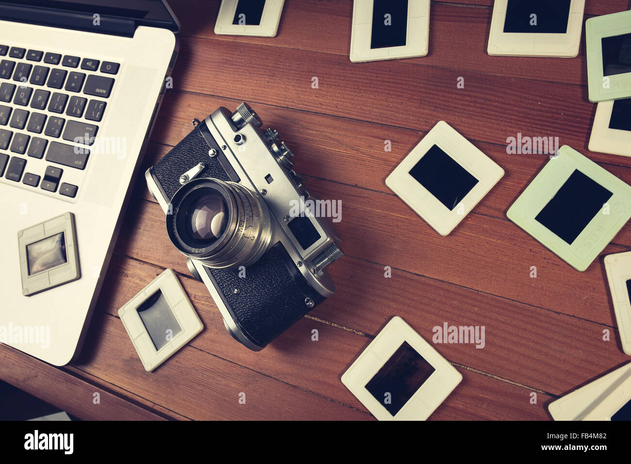 Camera with slides hi-res stock photography and images - Alamy