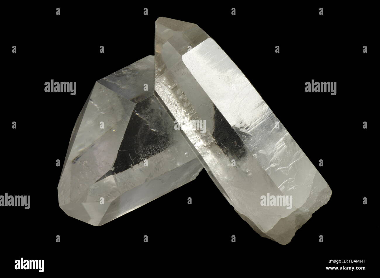 Transparent quartz crystal hi-res stock photography and images - Alamy