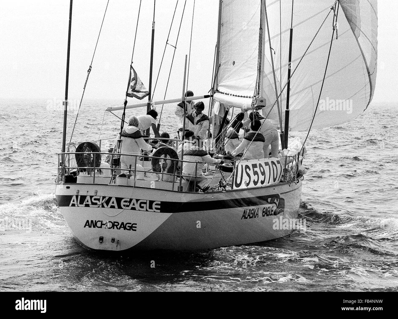 Whitbread race alaska eagle hi-res stock photography and images - Alamy
