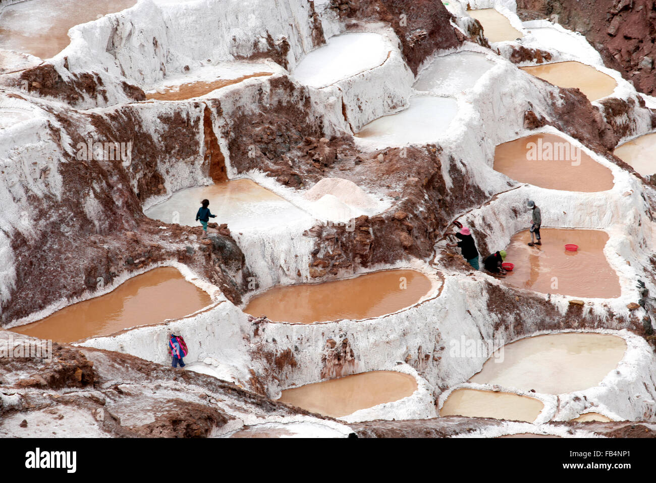 Maras Peru South America Stock Photo - Alamy
