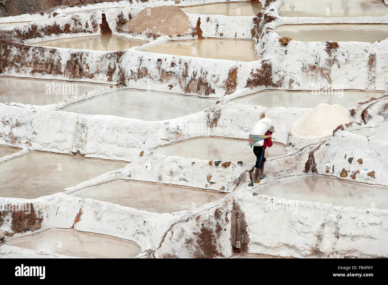 Maras Peru South America Stock Photo - Alamy