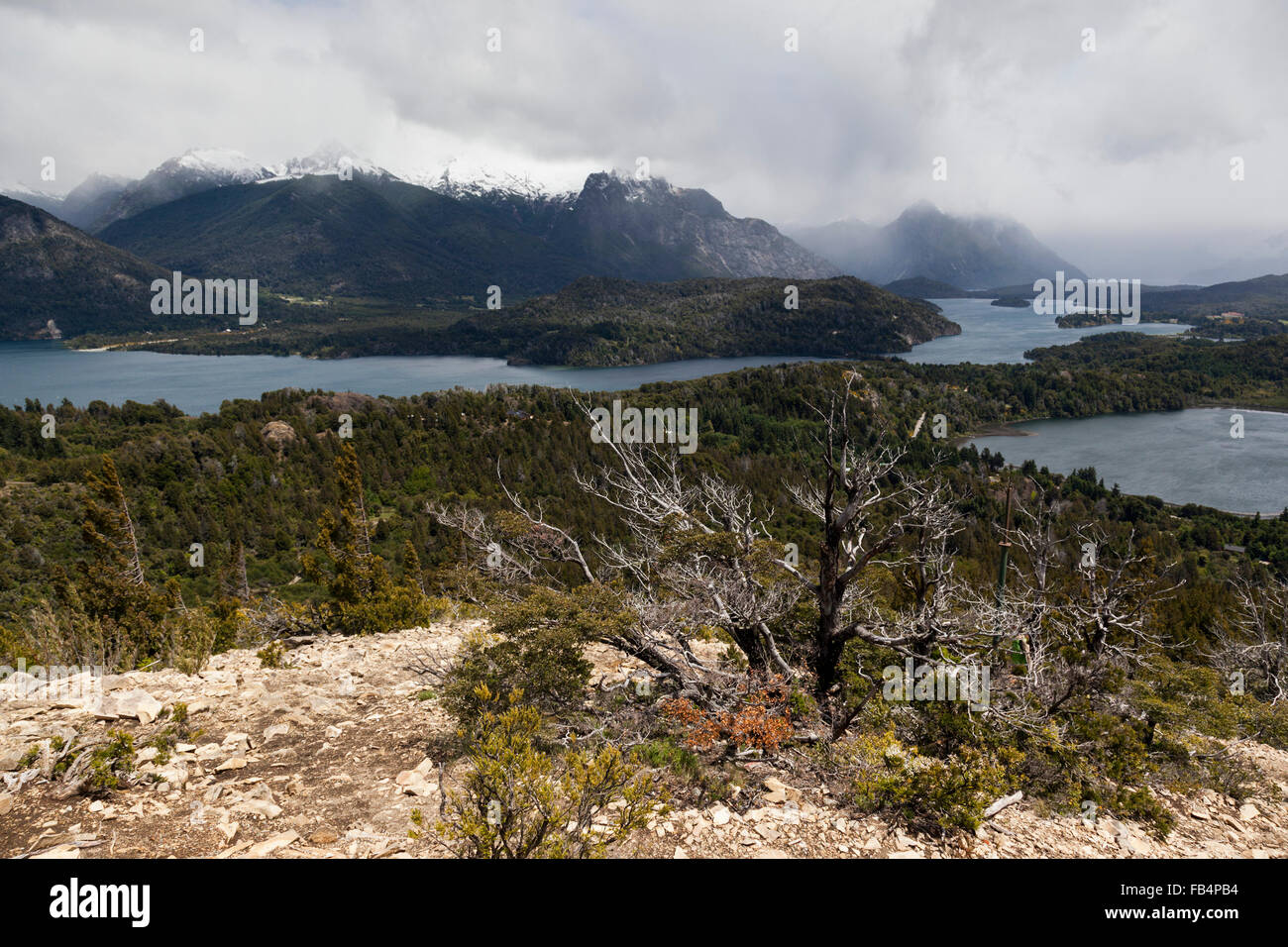 Lake Nahuel Huapi, Parque Nacional Nahuel Huapi National Park, lake ...