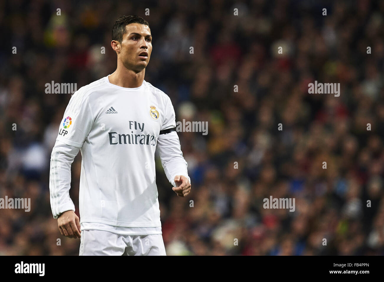 Madrid, Spain. 9th Jan, 2016. Cristiano Ronaldo (forward, Real Madrid F ...