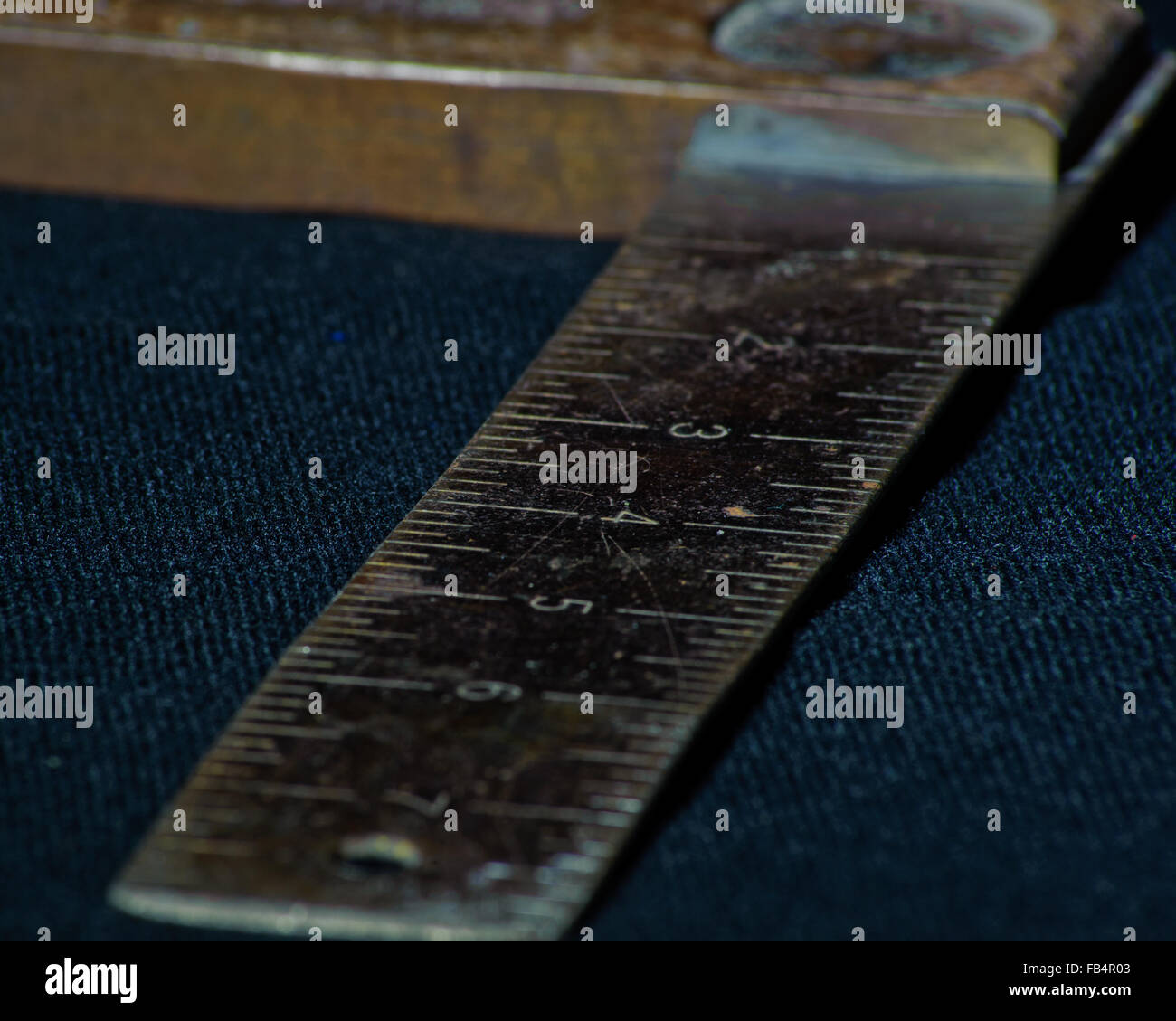 Trusty carpenter's square is standard tool of the carpenter Stock Photo ...