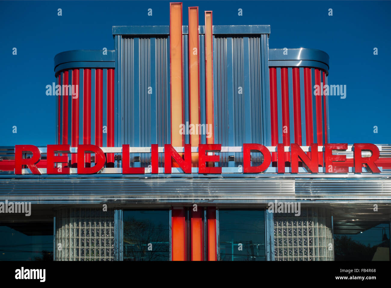 red line diner Fishkill New York Stock Photo - Alamy