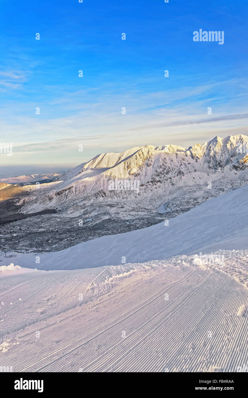 Sunny weather on the Kasprowy Wierch in Zakopane in Tatra Mounts in ...