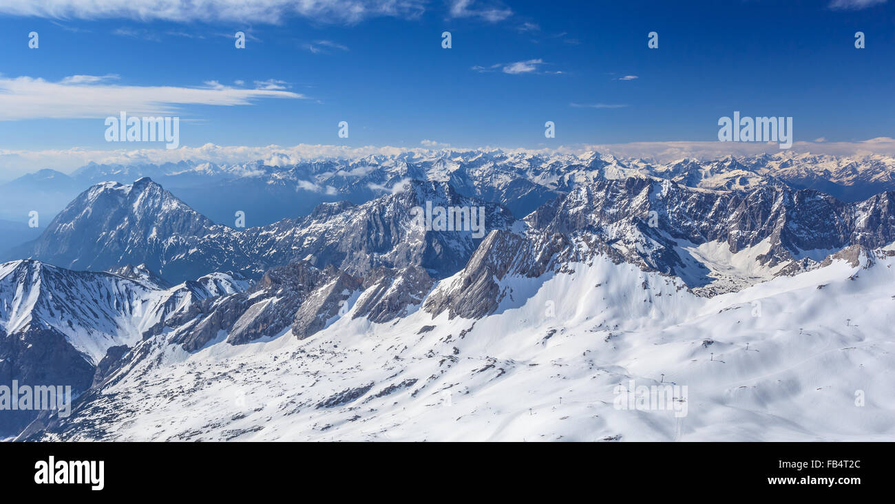 View to zugspitze hi-res stock photography and images - Alamy