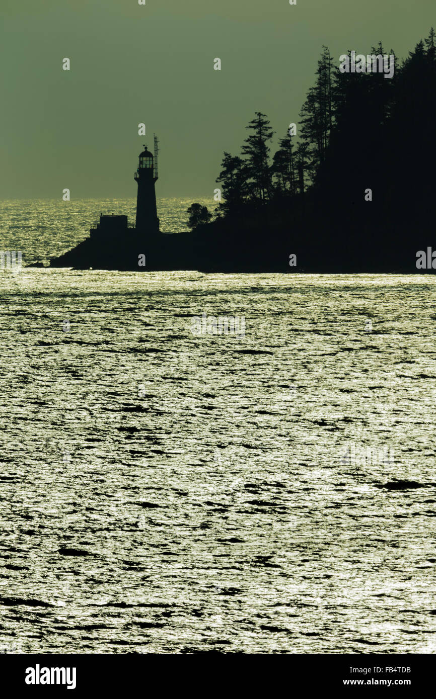 Sheringham Point Lighthouse, Vancouver Island Stock Photo - Alamy