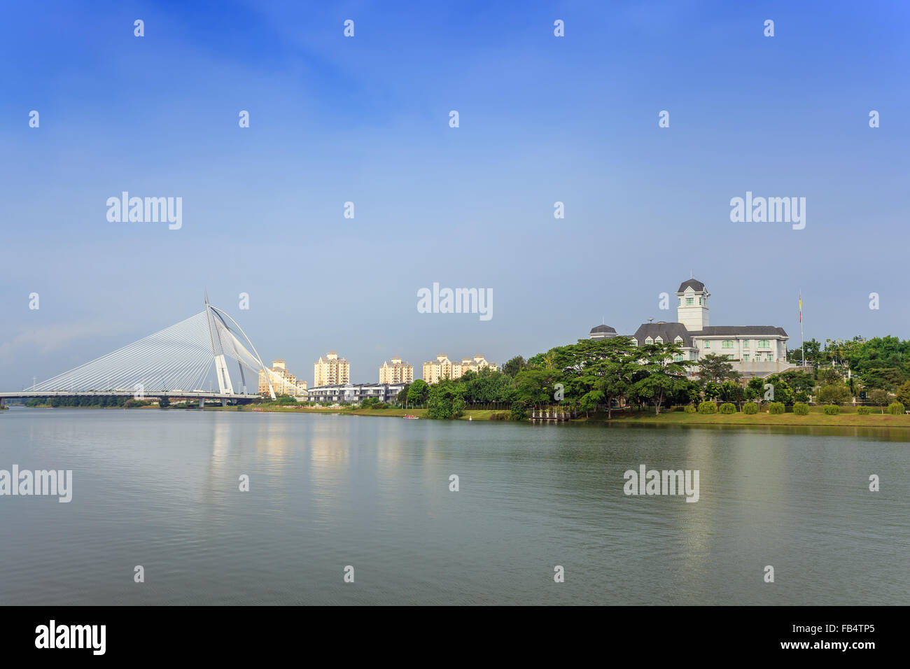 Putrajaya city skyline - Malaysia Stock Photo - Alamy
