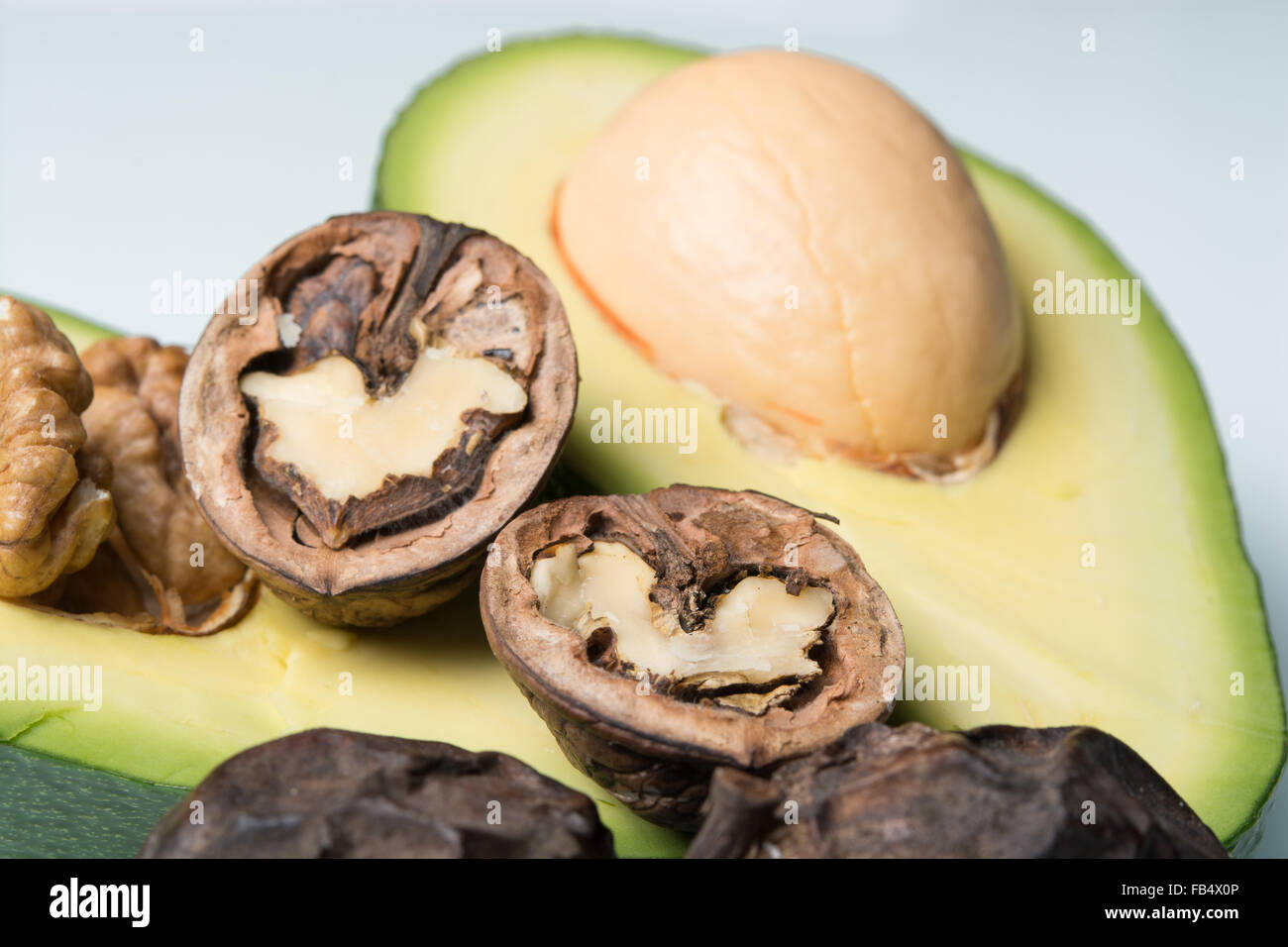 Avocado in shell hi-res stock photography and images - Alamy