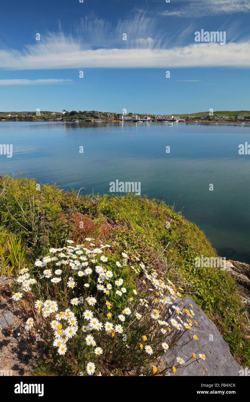 cirrus clouds above Crookhaven a vacation resort at the Crookhaven Bay ...