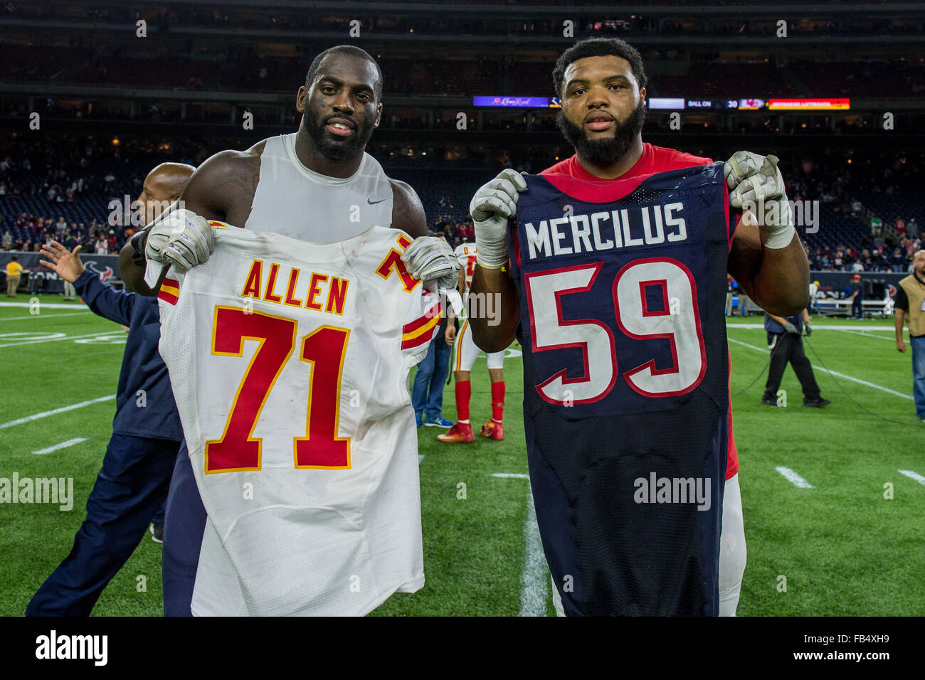 Houston, Texas, USA. 9th Jan, 2016. Houston Texans outside linebacker ...