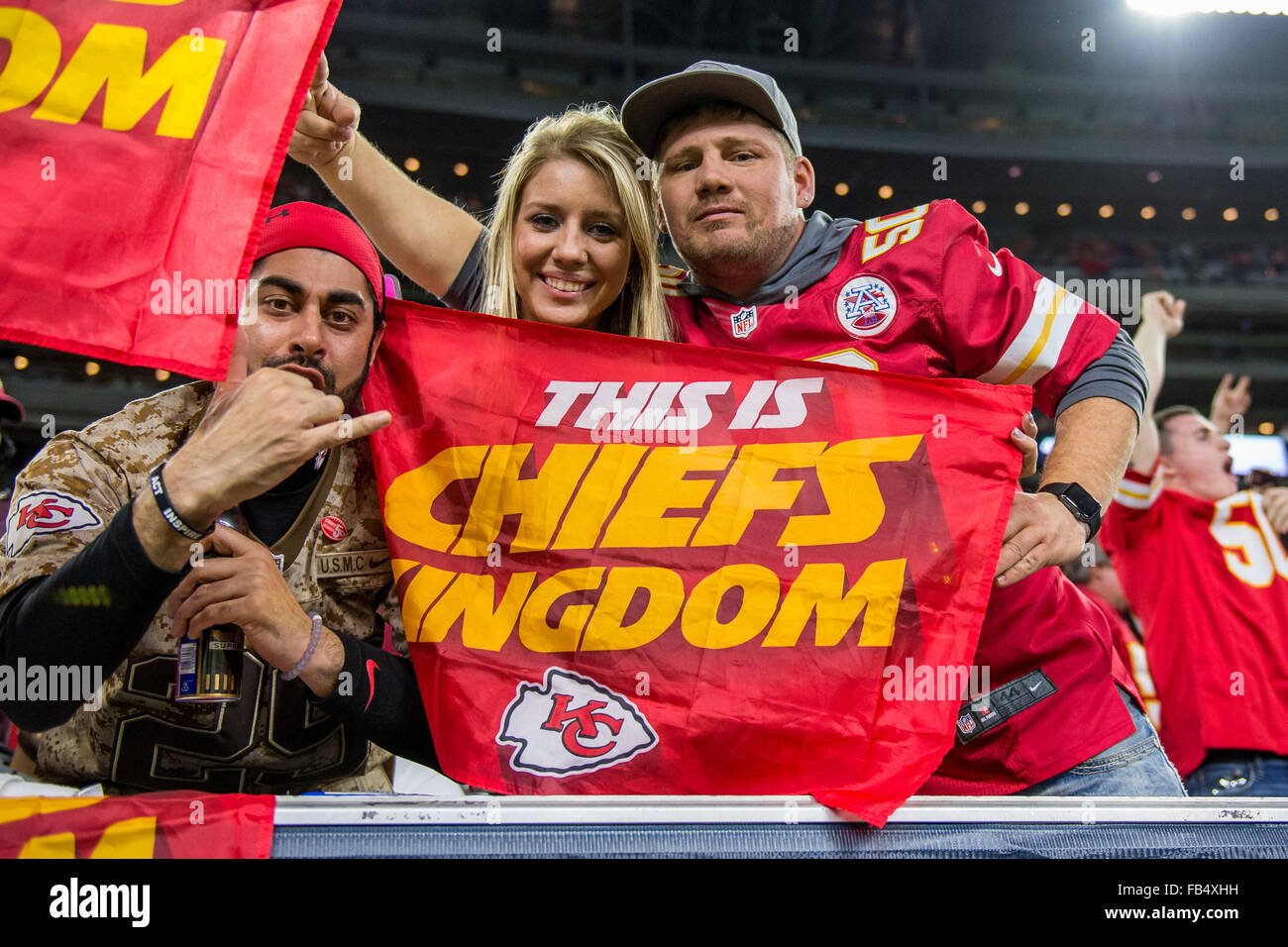 Kansas city chiefs fans hi-res stock photography and images - Alamy