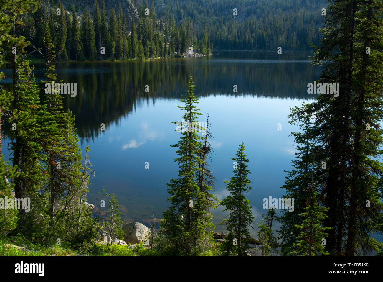 Lady of the Lake, Absaroka Beartooth Wilderness, Gallatin National ...
