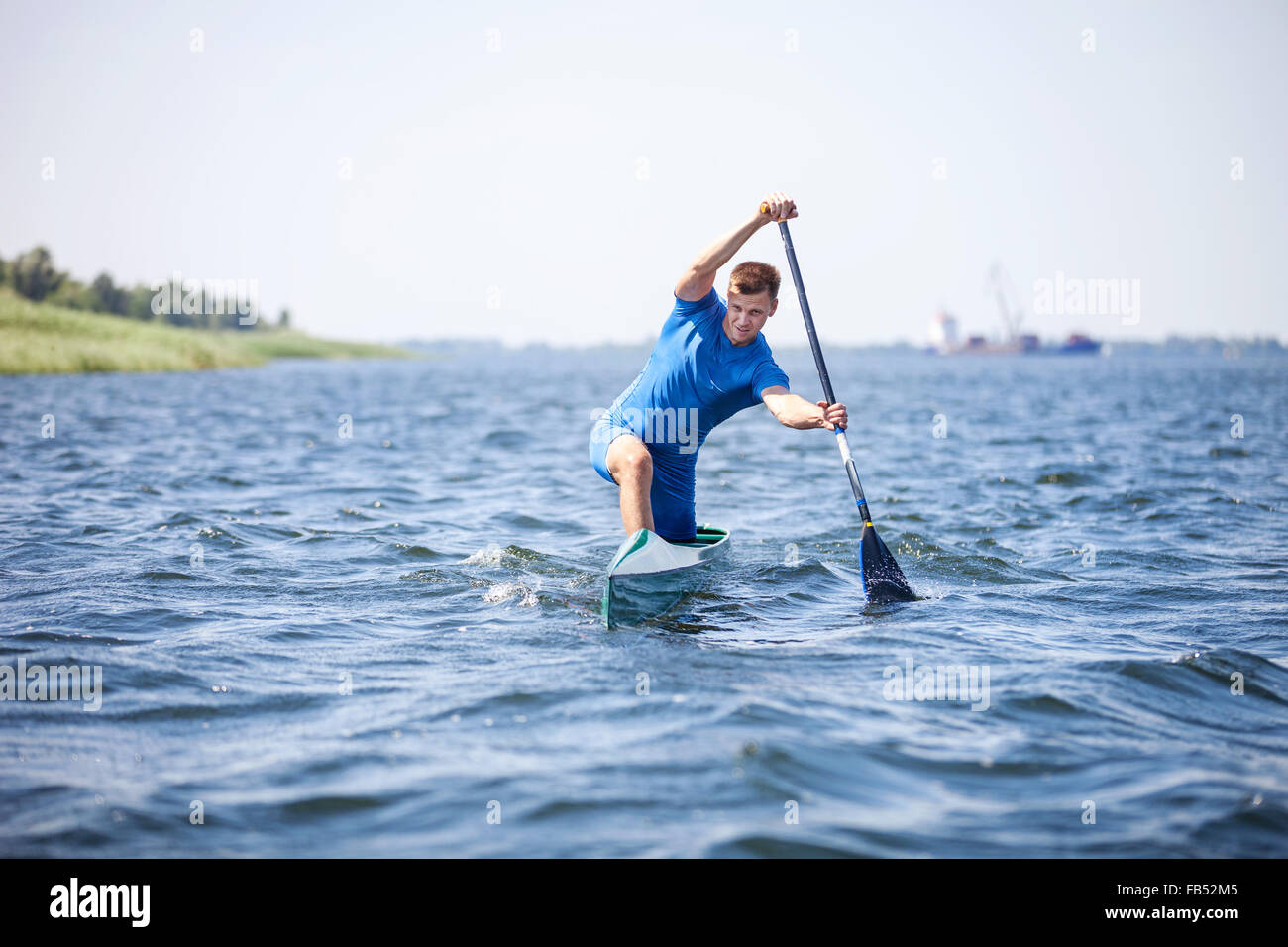 People rowing in canoe hi-res stock photography and images - Alamy