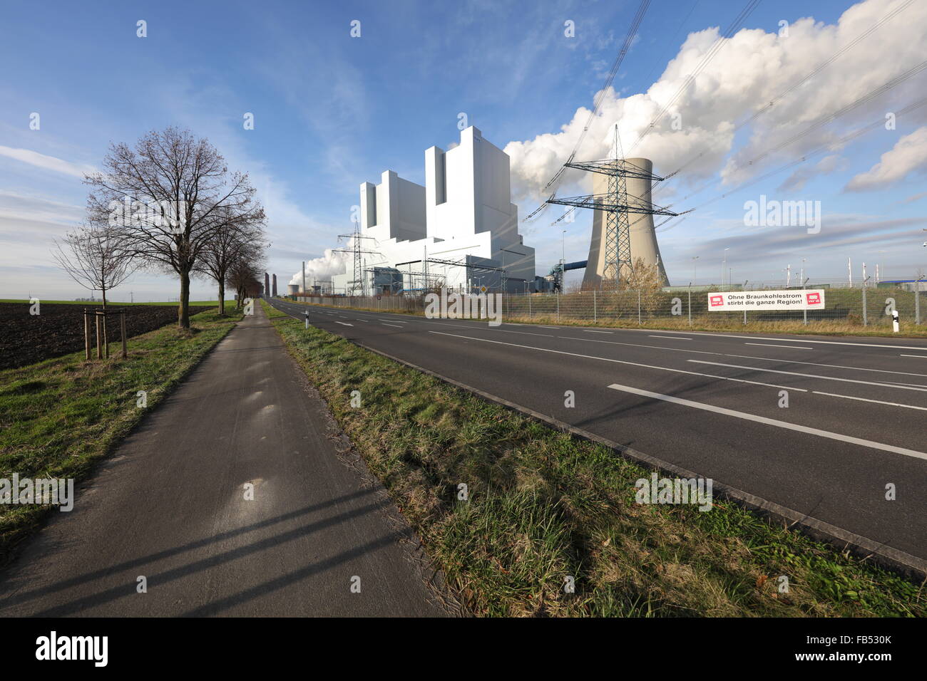 Lignite Power Station, Neurath Germany Stock Photo - Alamy