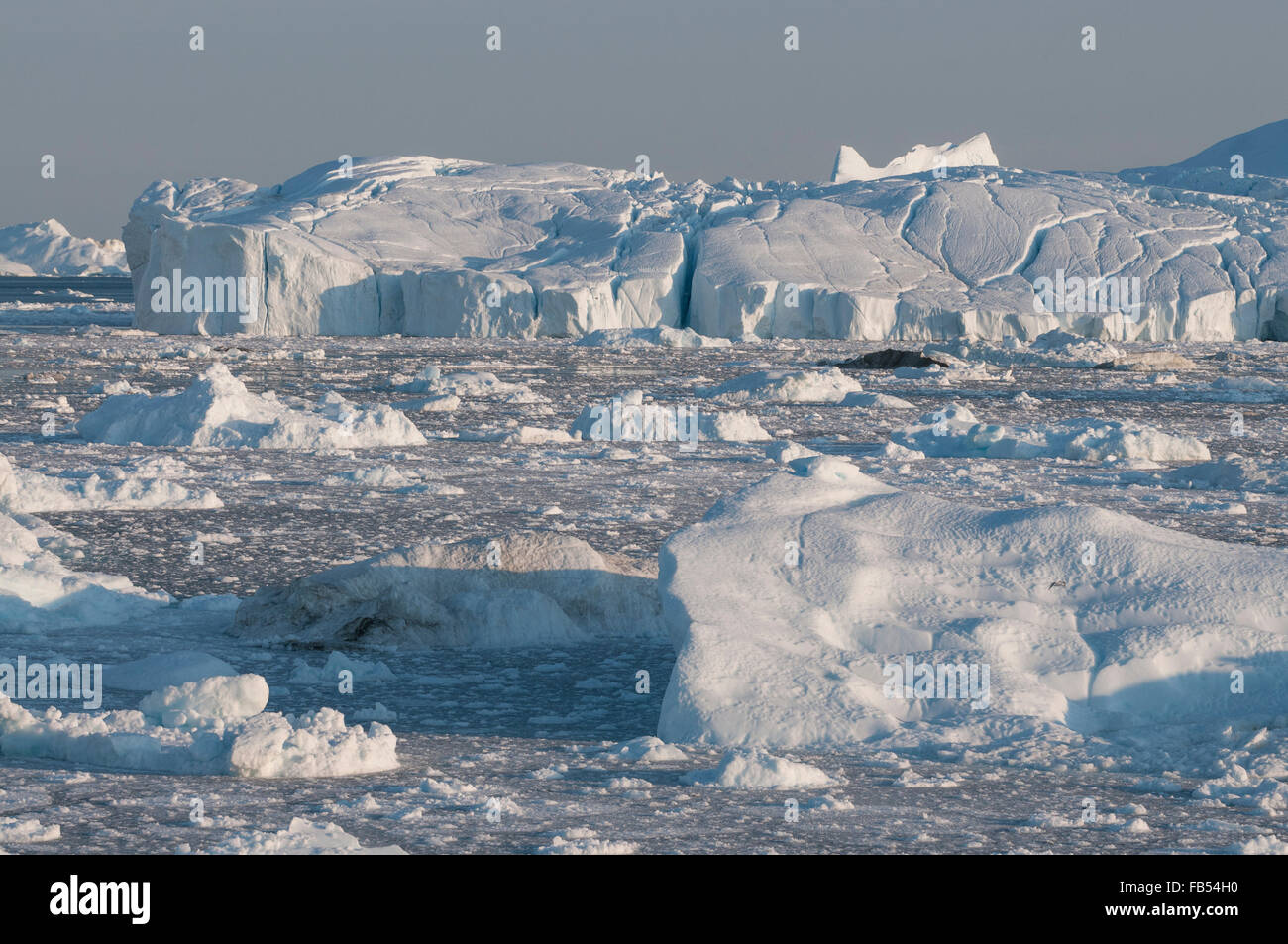 Icebergs, Ilulissat, Disko Bay, Greenland Stock Photo - Alamy