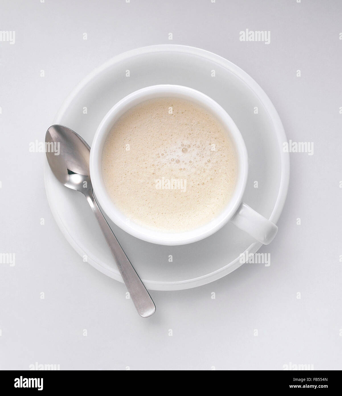 top view of hot drink Stock Photo - Alamy