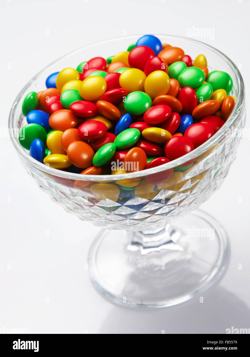 multi color of cup coated chocolate Stock Photo - Alamy