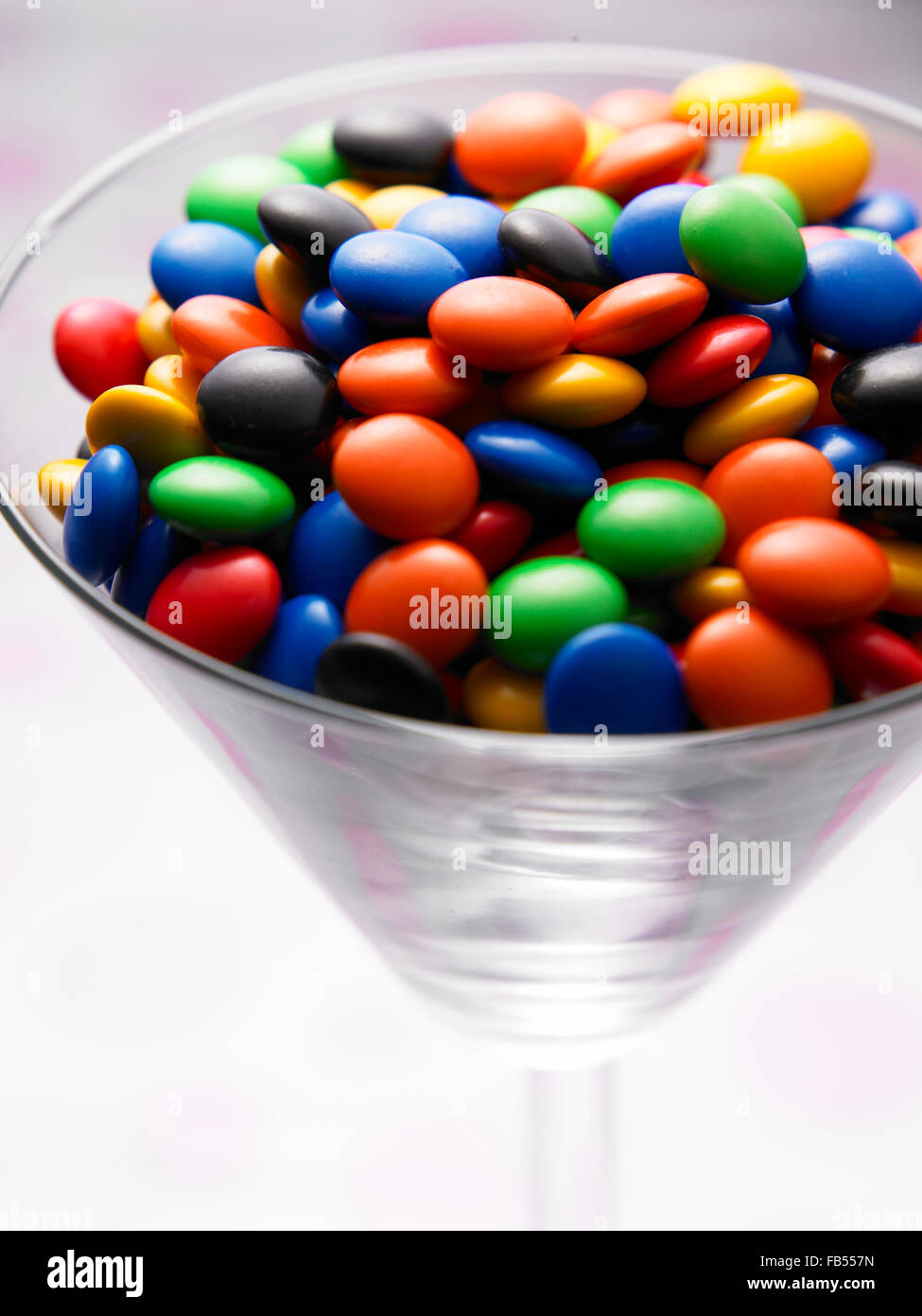 close up of the multicolor chocolate candy in the cup Stock Photo - Alamy