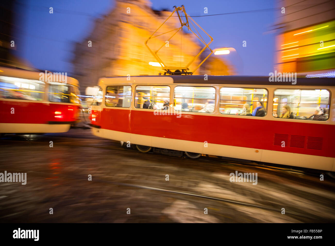 Old tram road hi-res stock photography and images - Alamy
