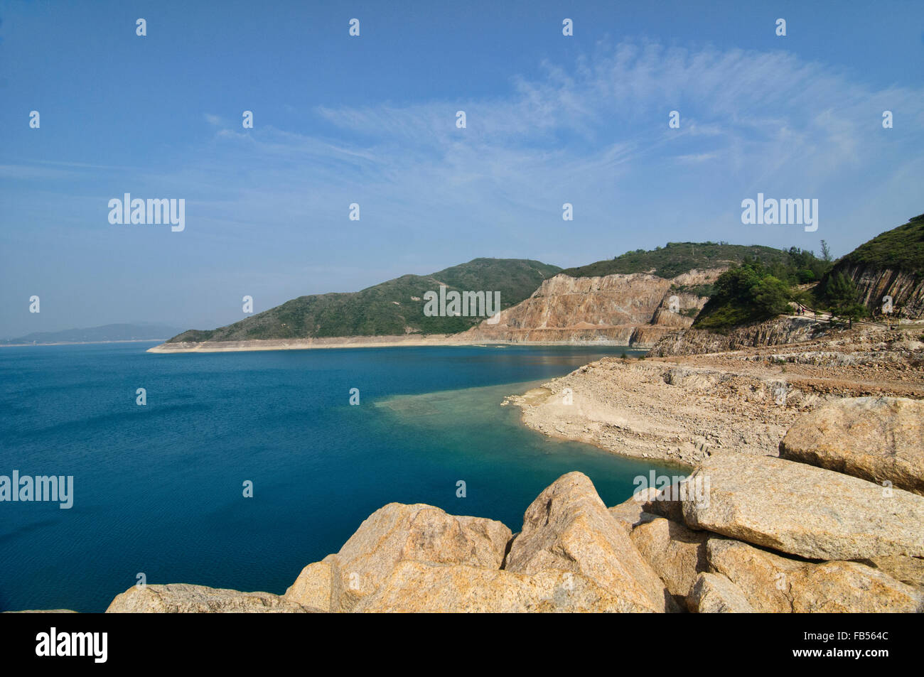 View from the Geo Trail, High Island Reservoir, Sai Kung, Hong Kong ...