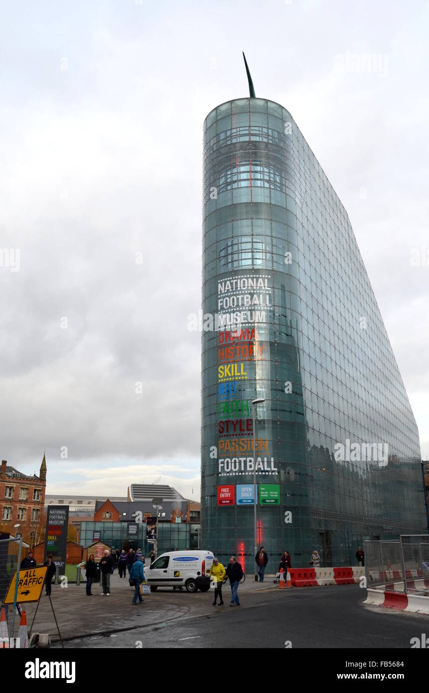 The National Football Museum, Manchester, England Stock Photo - Alamy