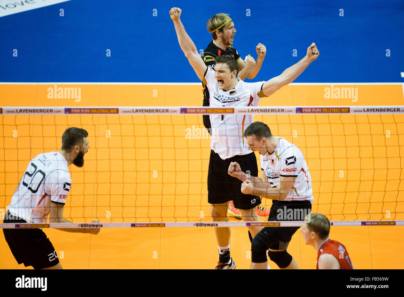 Berlin, Germany. 9th Sep, 2016. Germany's Philipp Collin, Christian ...