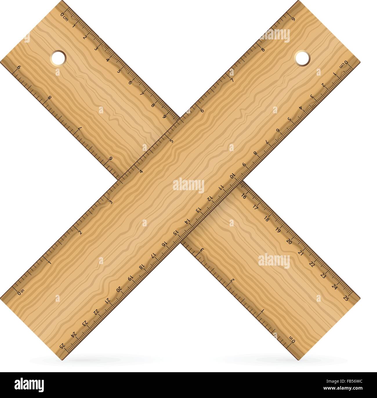 Inch ruler Stock Vector Images - Alamy