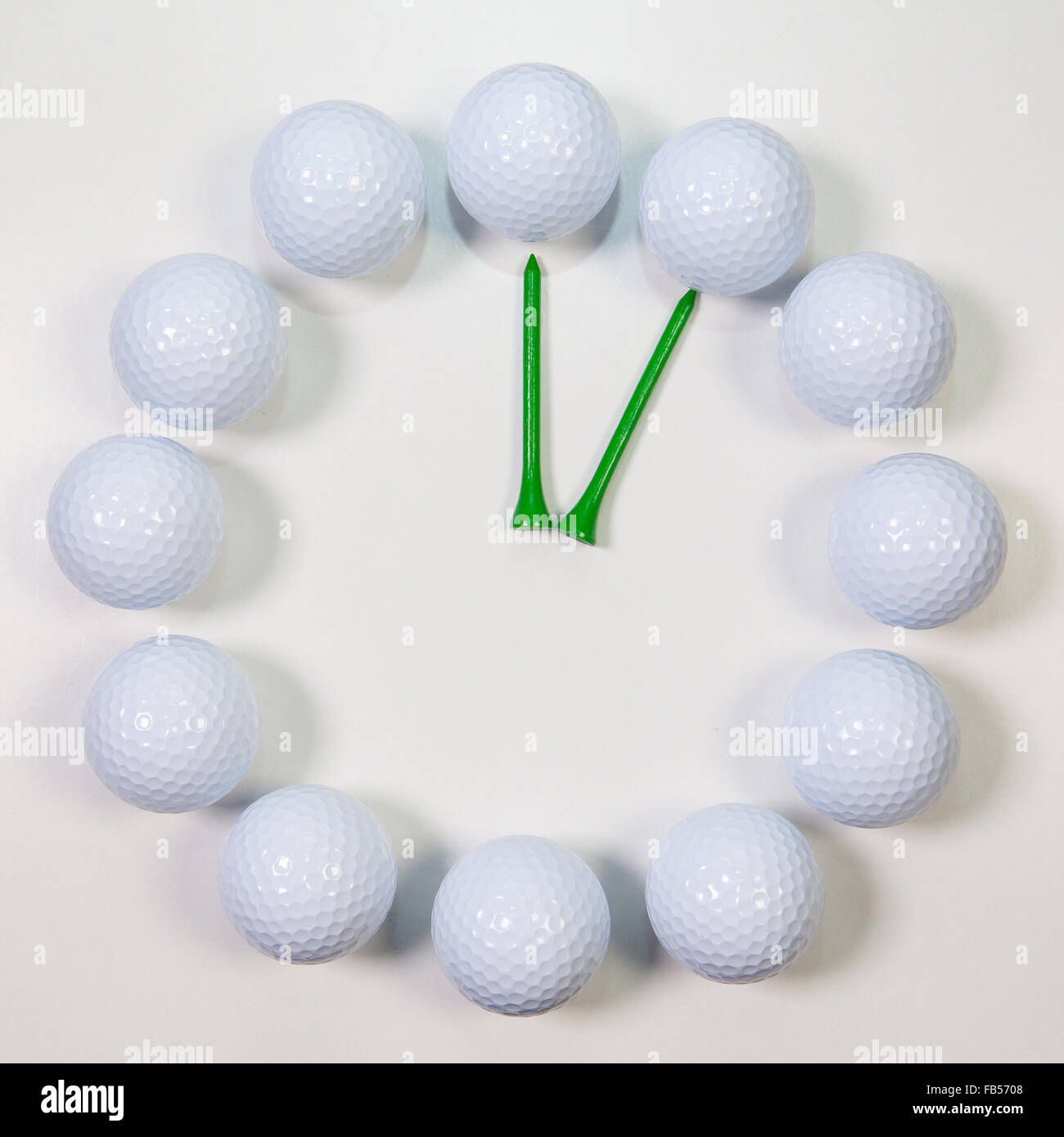 Clock golf hi-res stock photography and images - Alamy