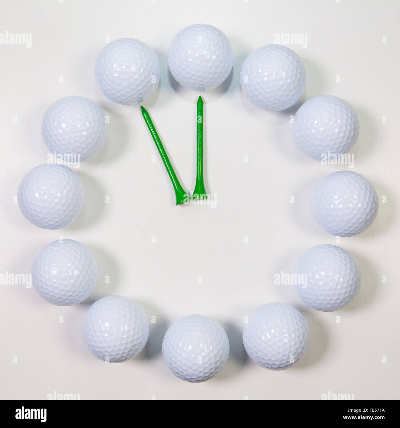 Clock golf hi-res stock photography and images - Alamy