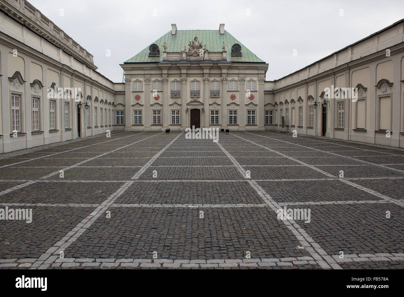 Copper roof palace warsaw hi-res stock photography and images - Alamy