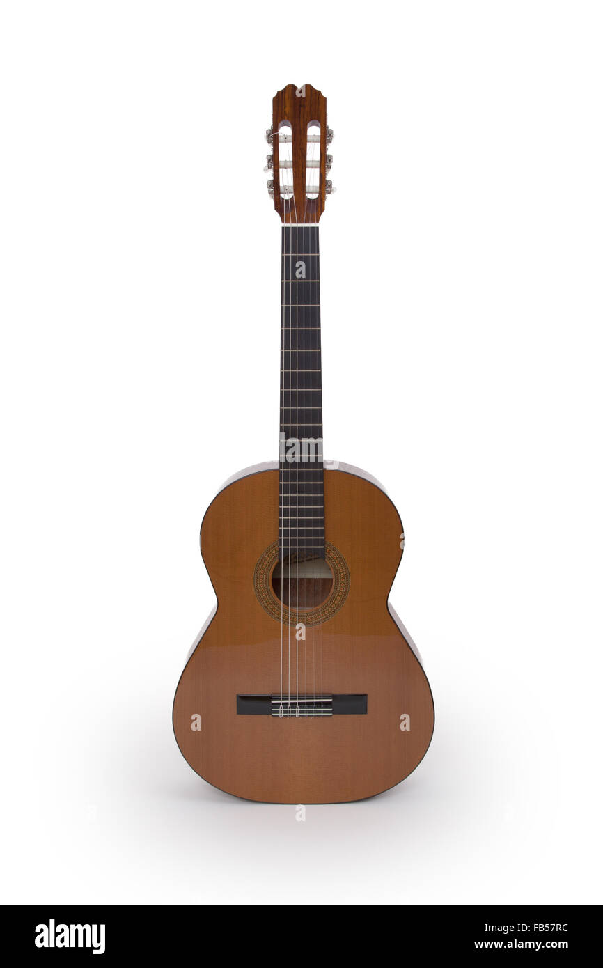 Guitar isolated under the white background Stock Photo - Alamy