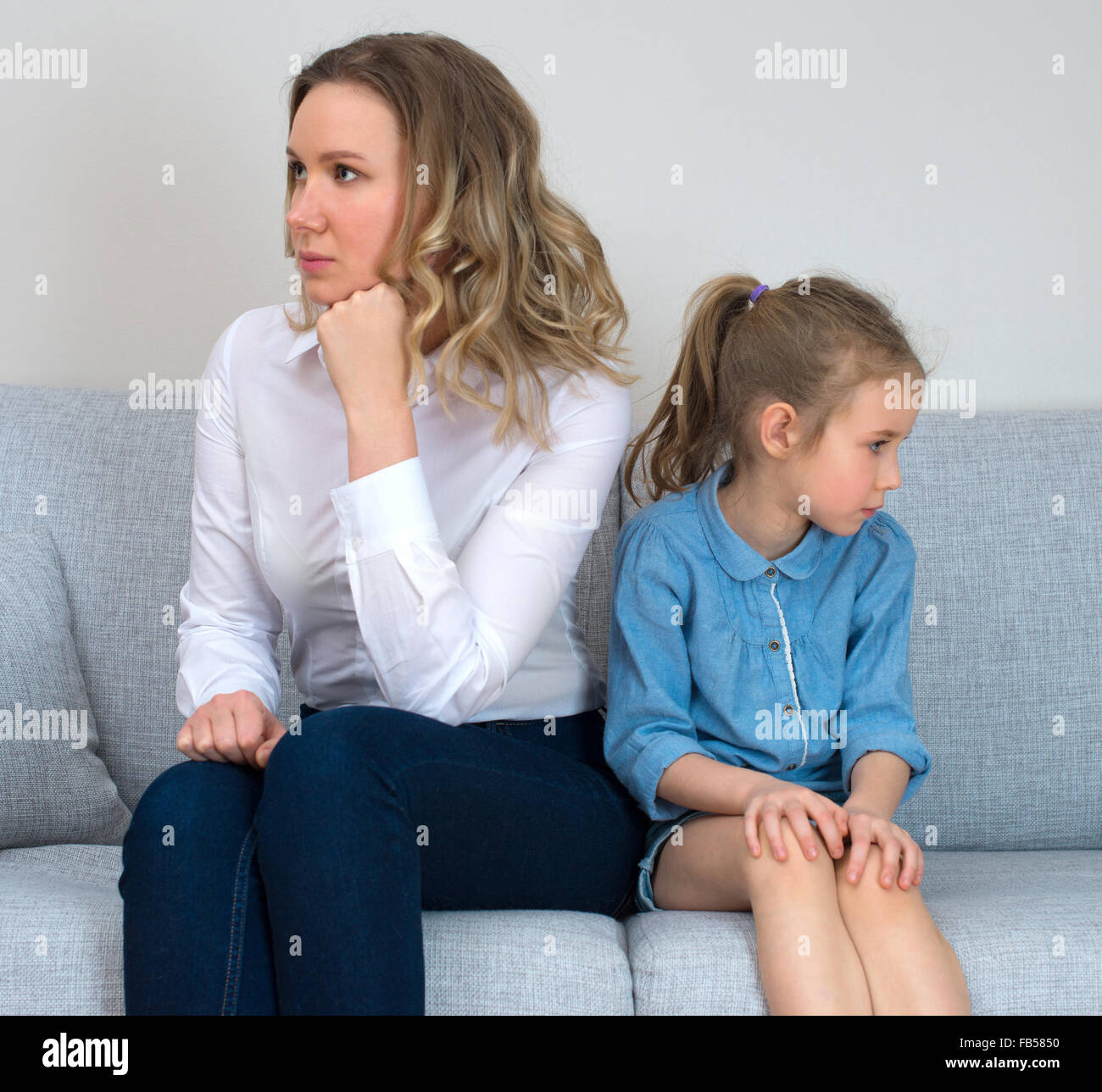 Mother And Daughter Fighting