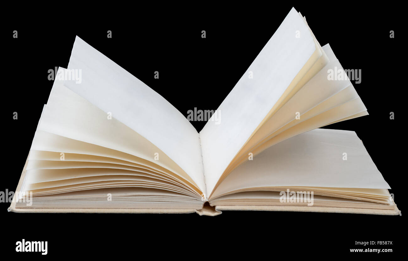 Close up open black book hi-res stock photography and images - Alamy