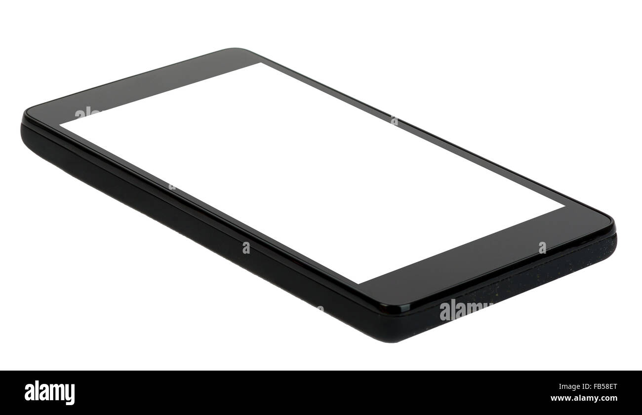 Smartphone with blank screen Stock Photo - Alamy