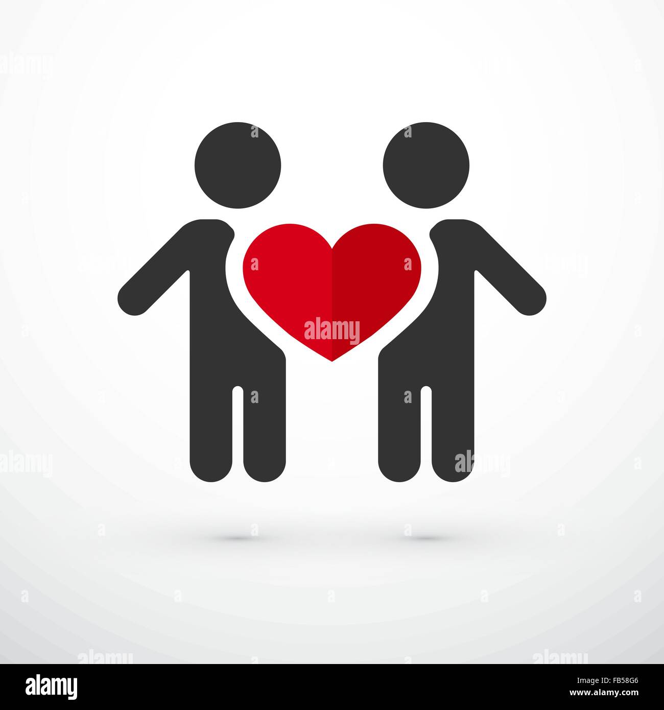 Romantic couple love in Stock Vector Images - Alamy