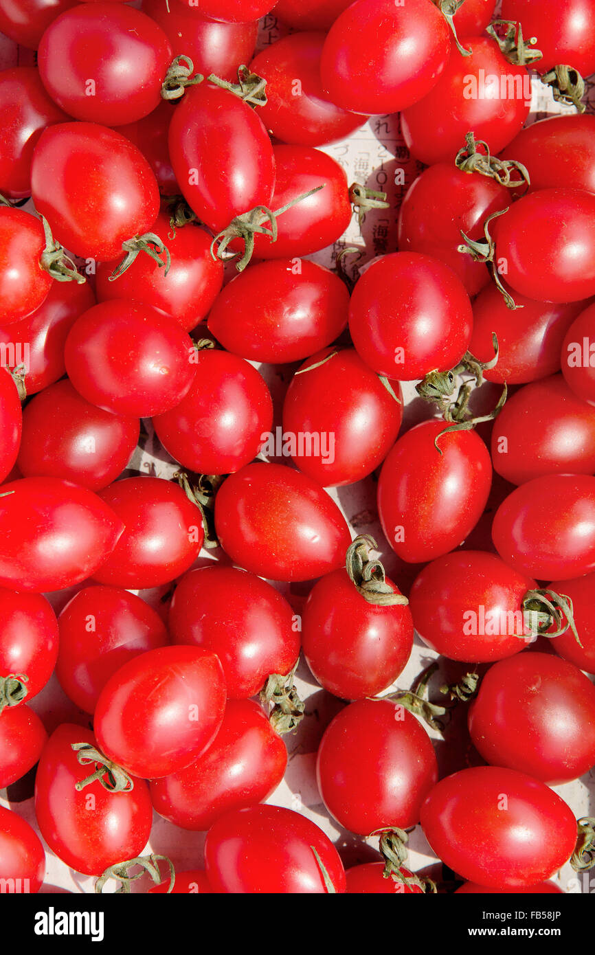 red tomatoes background Stock Photo - Alamy