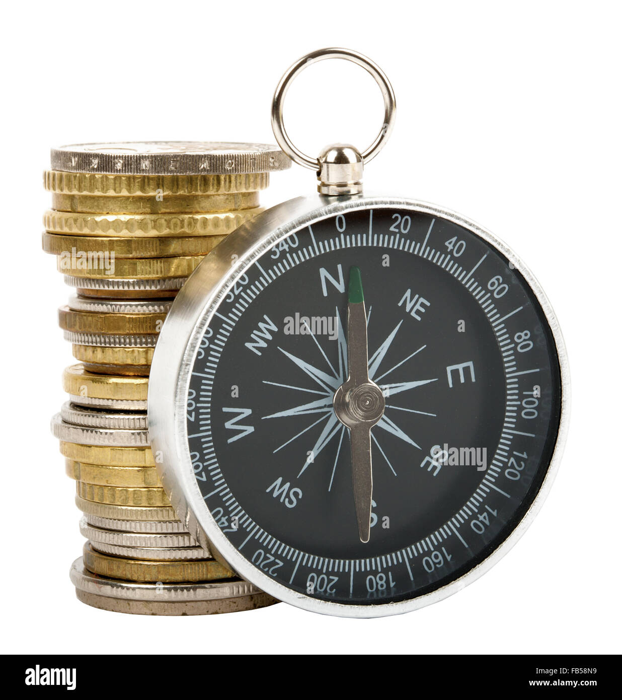 Compass column Cut Out Stock Images & Pictures - Alamy