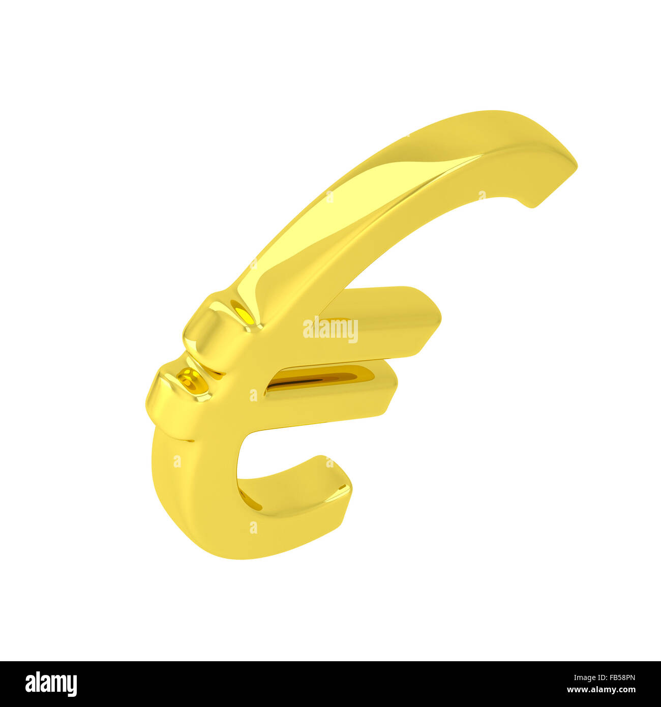 Golden euro Cut Out Stock Images & Pictures - Alamy