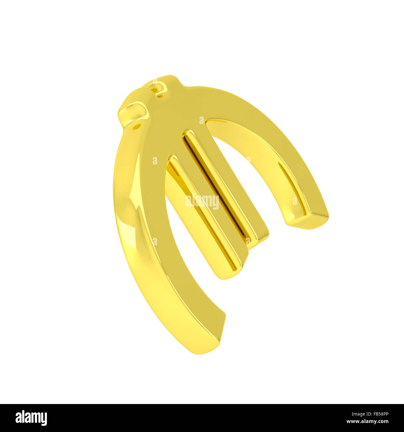 Golden euro sign Stock Photo - Alamy