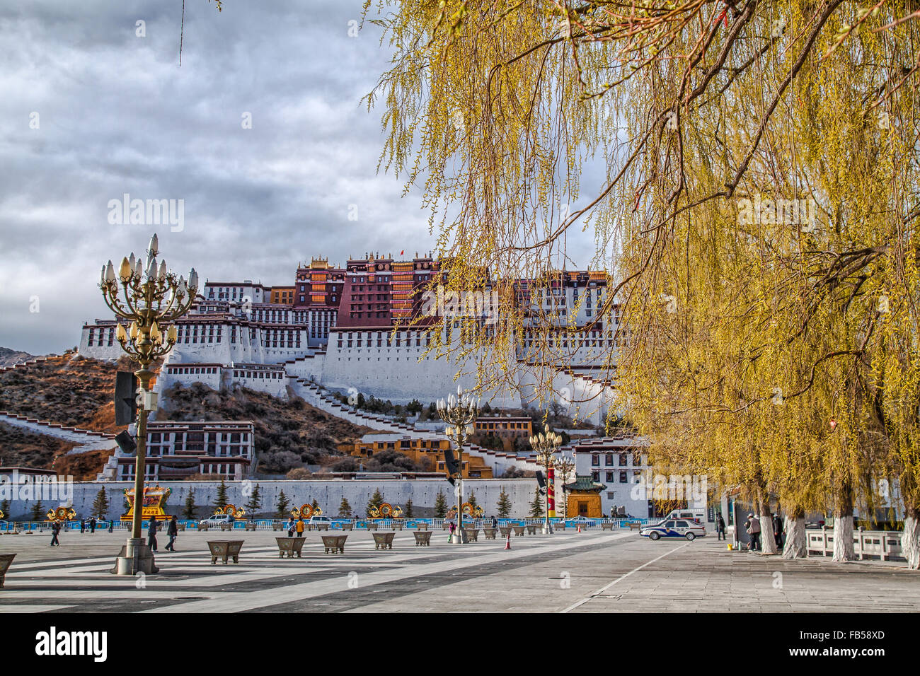 Lhasa City Tibet Autonomous Region China Stock Photo - Alamy