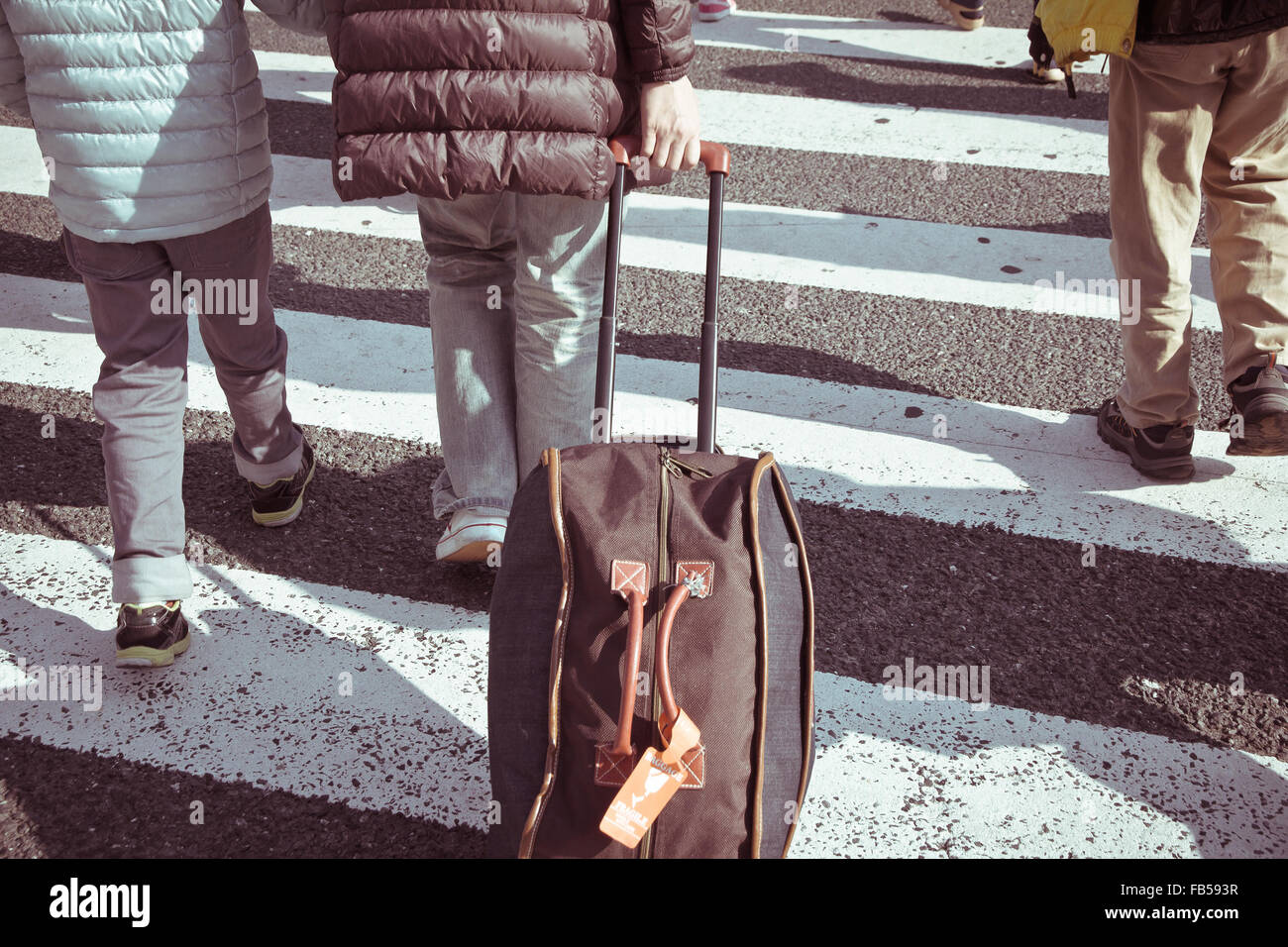 People commuting in rush hour Stock Photo - Alamy