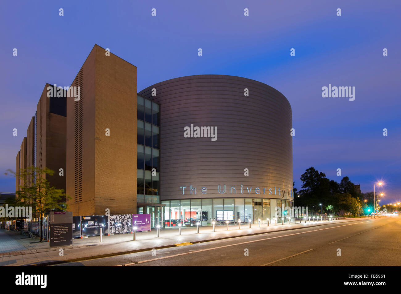 University place university of manchester hi-res stock photography and ...