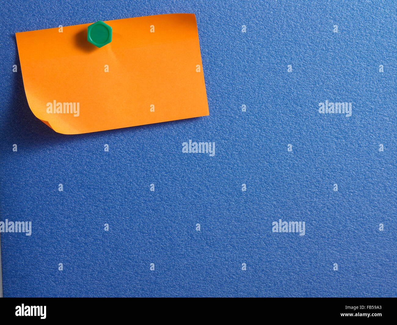 notebook or adhesive note on the notice board Stock Photo - Alamy