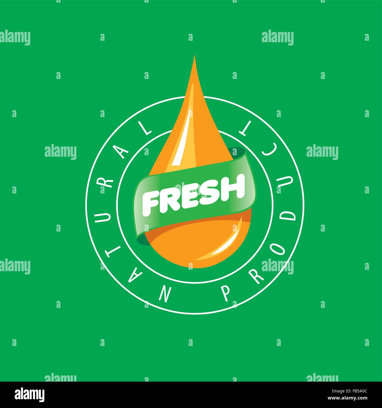 logo of fresh juice Stock Vector Image & Art - Alamy